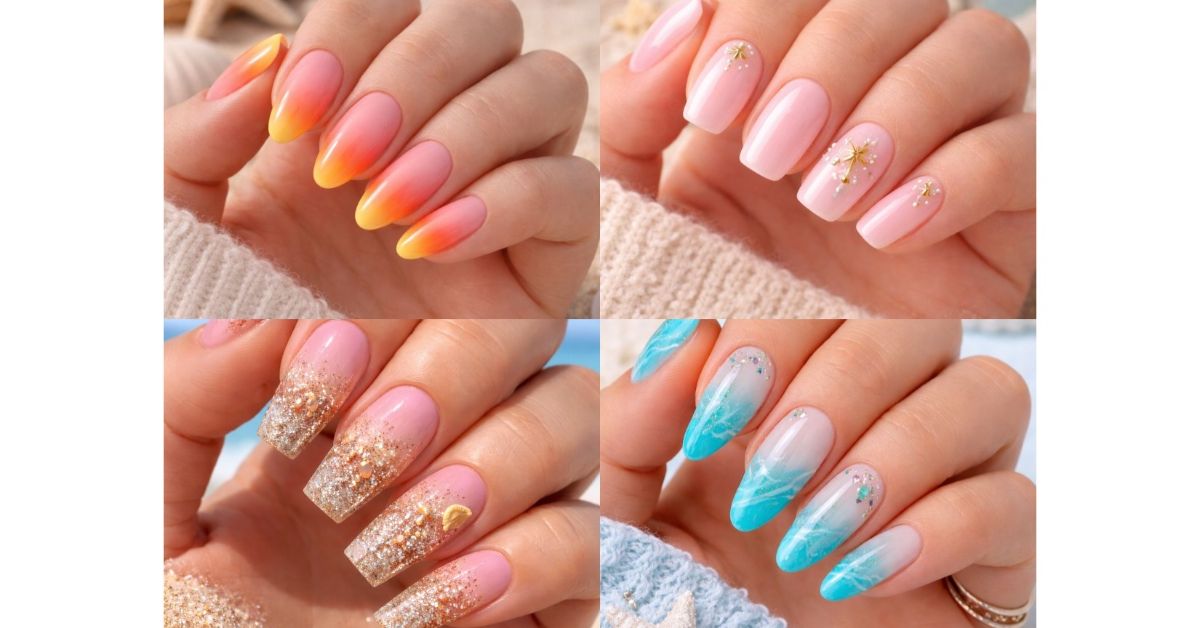 Sun, Sand, and Slay Nails That Totally Own the Beach Mood All Day Long ...