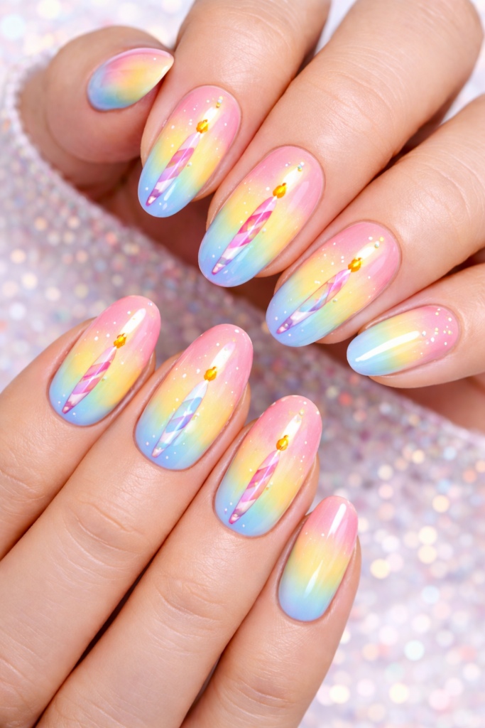 Birthday Nail Ideas That Sparkle Brighter Than Your Candles ...