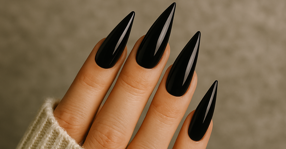 Black Nail Ideas That Define Bold Elegance and Transform Every Look ...