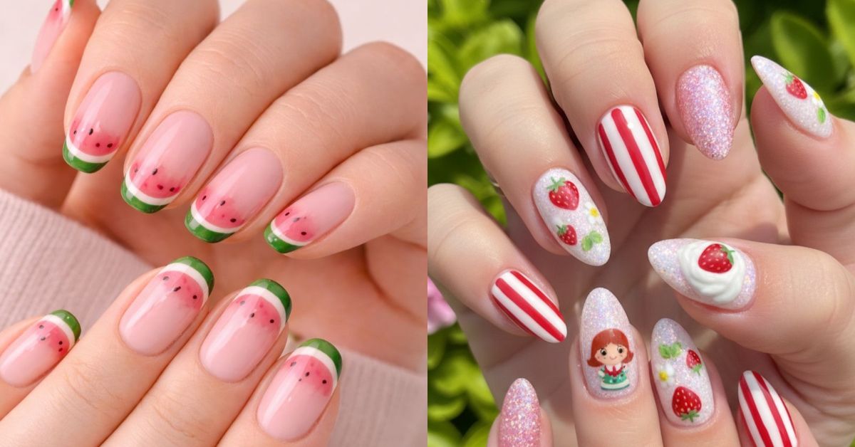 From Cherries to Citrus: Fresh Fruit Nail Ideas That Feel Playful and ...
