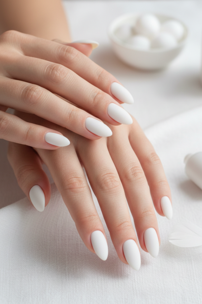 White Nail Ideas That Feel Fresh, Elegant, and Beautifully Timeless for ...