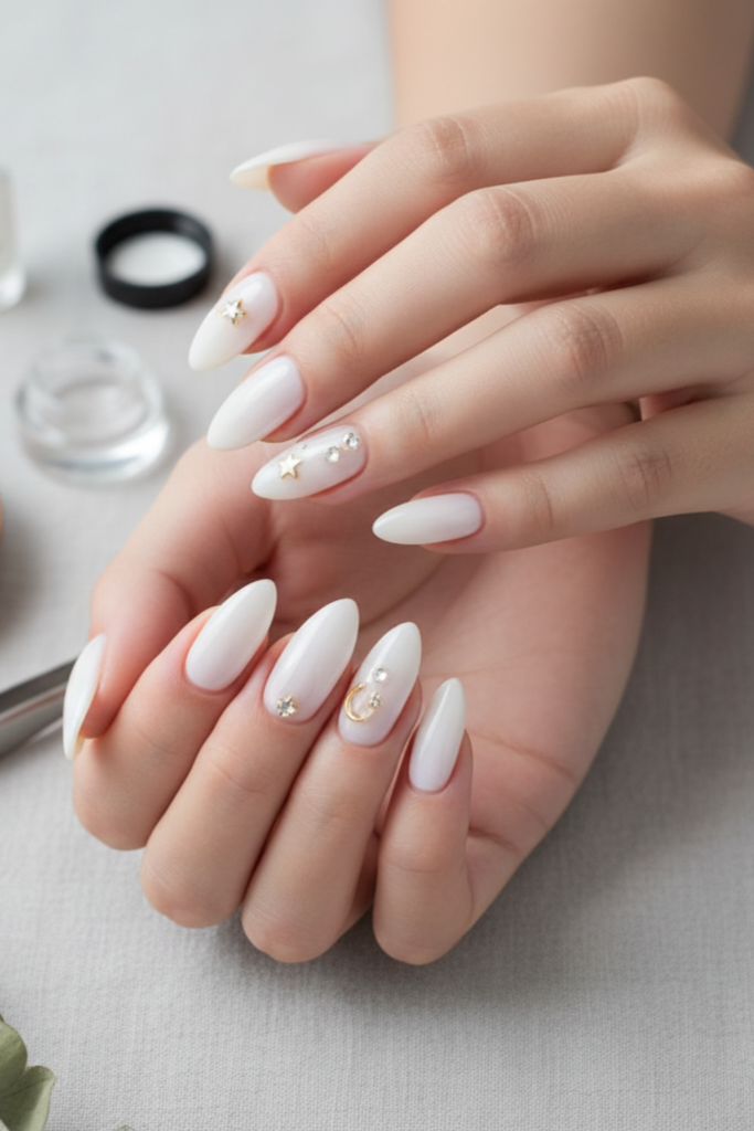 White Nail Ideas That Feel Fresh, Elegant, and Beautifully Timeless for ...