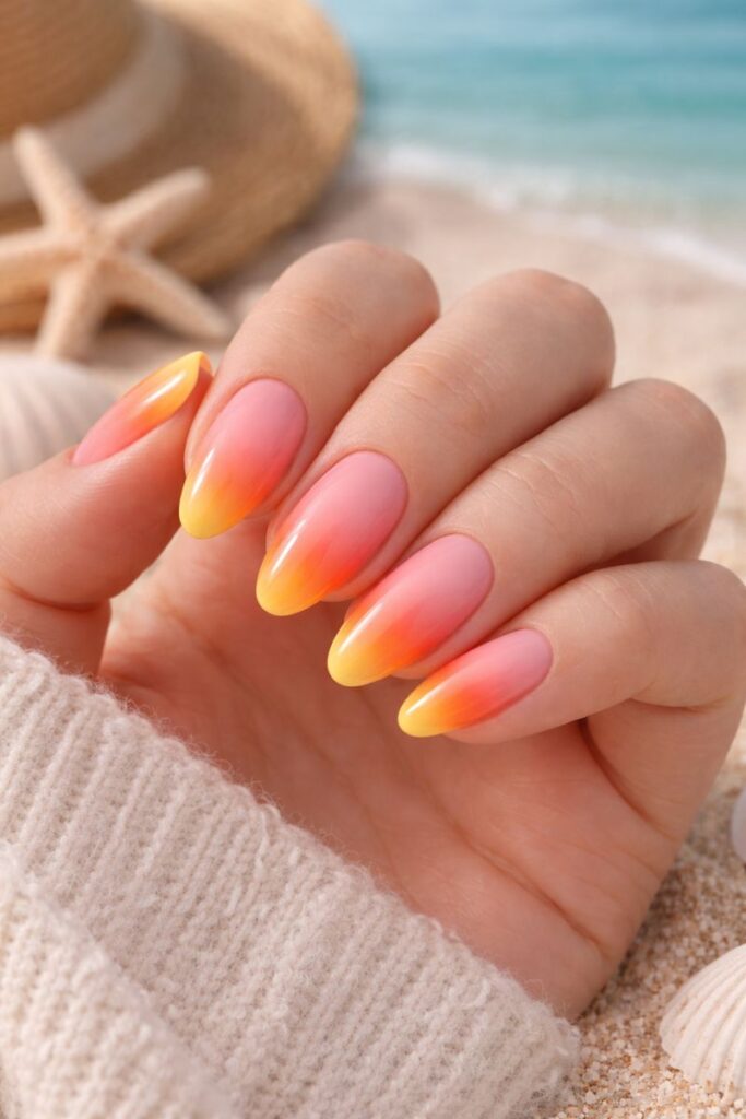Sun, Sand, and Slay Nails That Totally Own the Beach Mood All Day Long ...