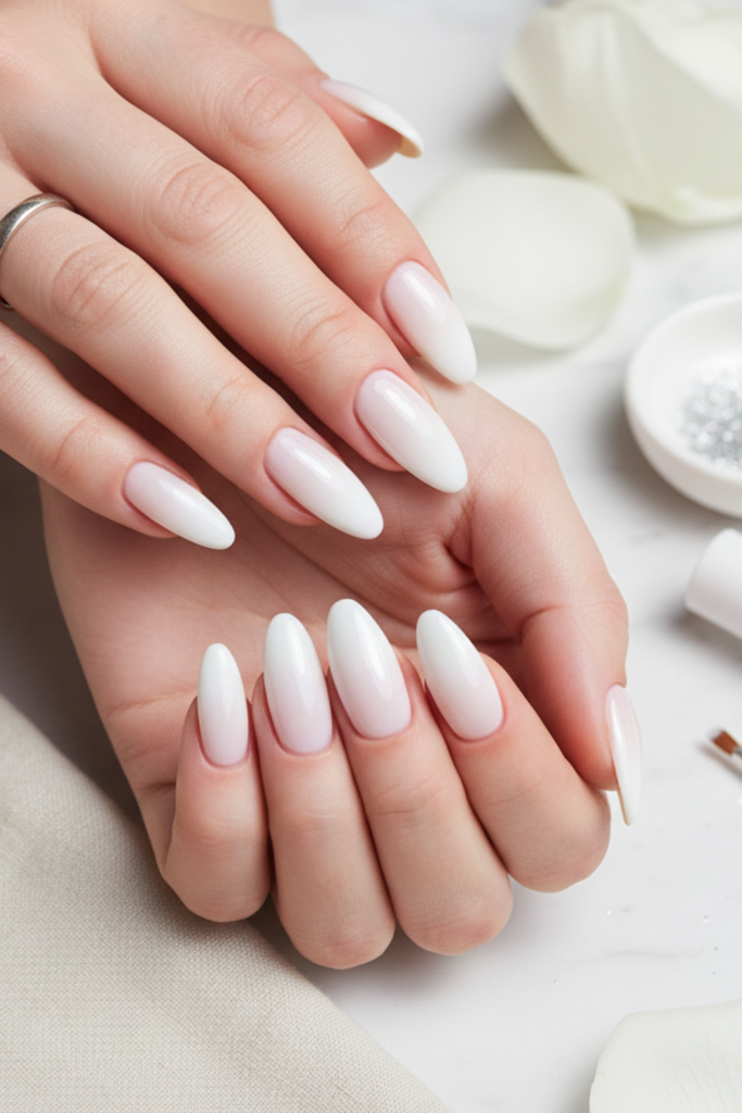 White Nail Ideas That Feel Fresh, Elegant, and Beautifully Timeless for ...