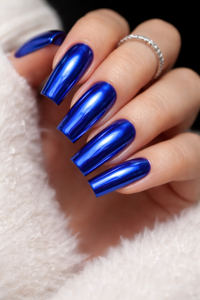 Blue Nails That Go Hard: Cool, Clean, and Low-Key Fire Looks Everyone ...